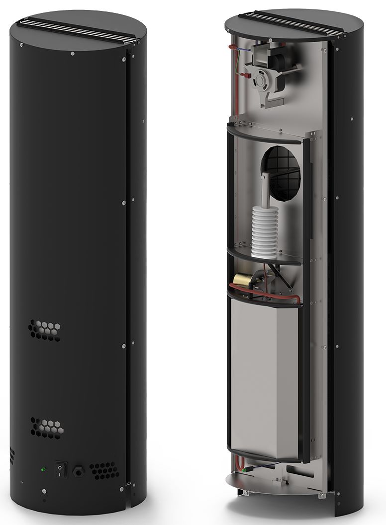 Filtr do kominka ESP-10 - urządzenie redukujące emisję pyłów